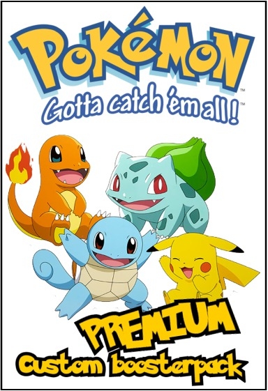 Pokemon - Custom booster pack PREMIUM | PokeShop